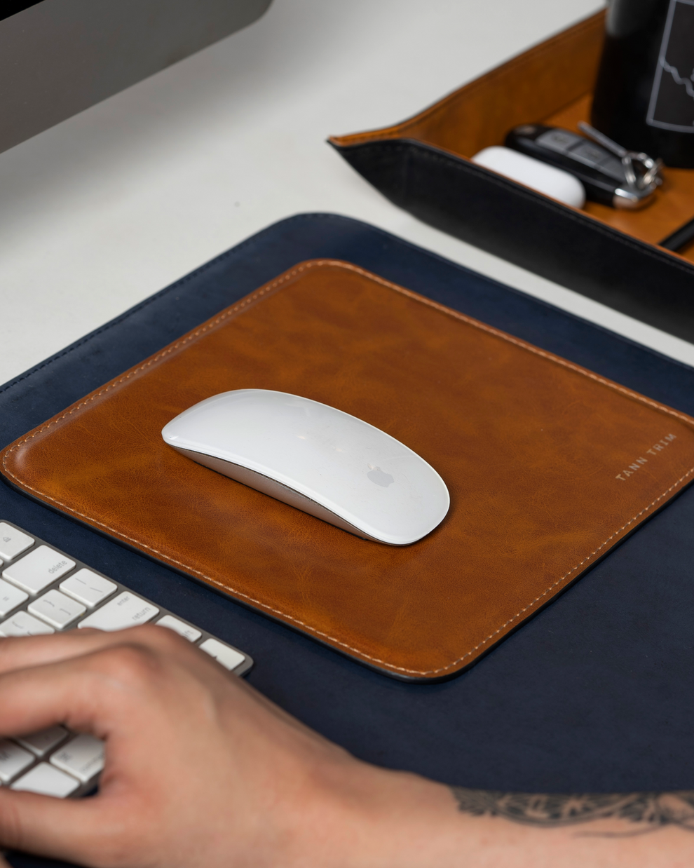 X-Y Mouse Pad- Brown – TANN TRIM